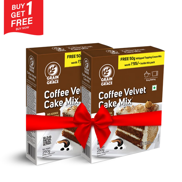 Coffee Velvet Cake Mix 250g | Grain N Grace