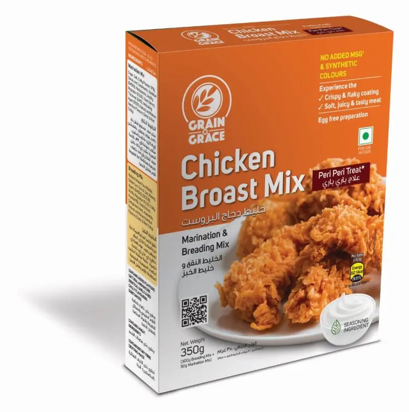 Chicken Broast Mix – Peri Peri Treat (350g) – Grain N Grace
